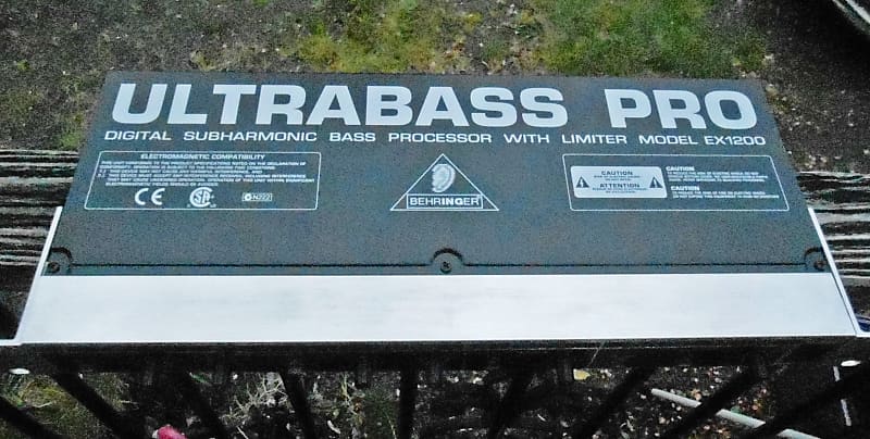 Behringer Ultrabass Pro EX1200 Subharmonic Processor | Reverb
