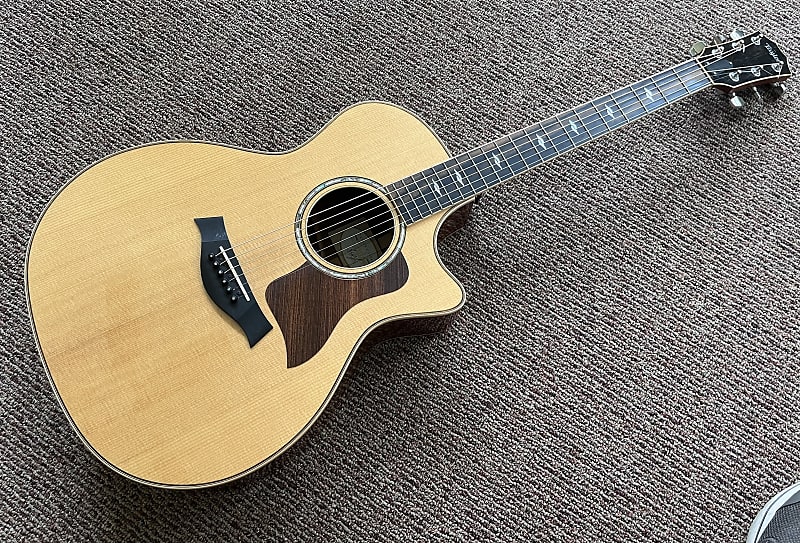 Taylor 814ce with factory Electronics | Reverb