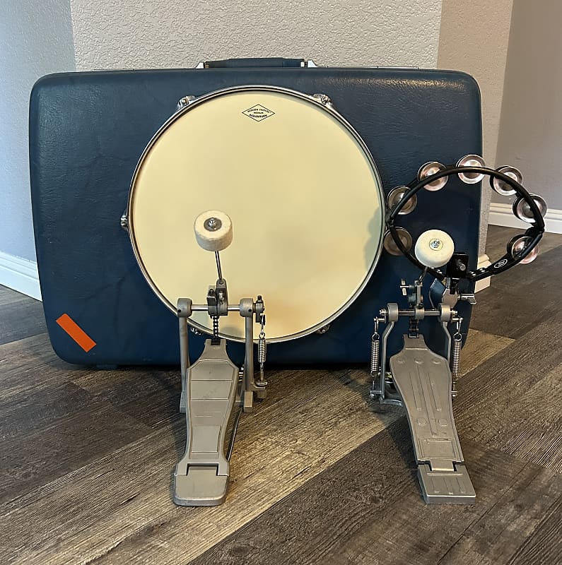 “SUBMARINER” busker style suitcase drum by Vintage Suitcase | Reverb