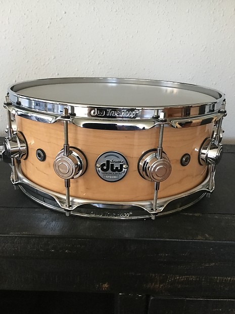 DW Super Solid Maple Shell Snare Drum Lacquer Custom Finish | Reverb