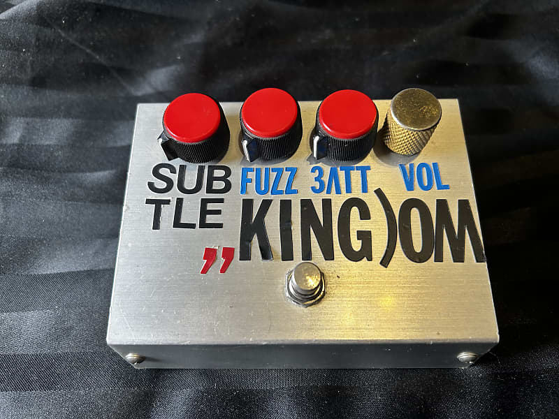 ,,KING)OM SUBTLE FUZZ DIY fuzz pedal (with demo video) | Reverb