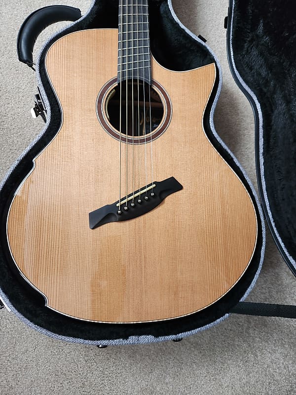 Hozen Guitars Fanned Fret Baritone MJ Indian Rosewood with | Reverb