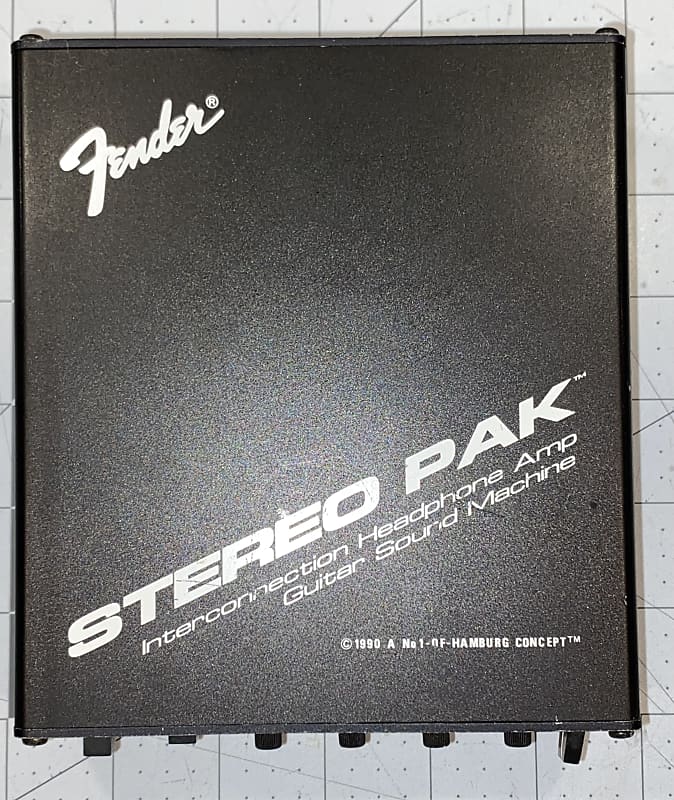 Fender Guitar Stereo Pak Headphone Amp - Designed by Nobels | Reverb