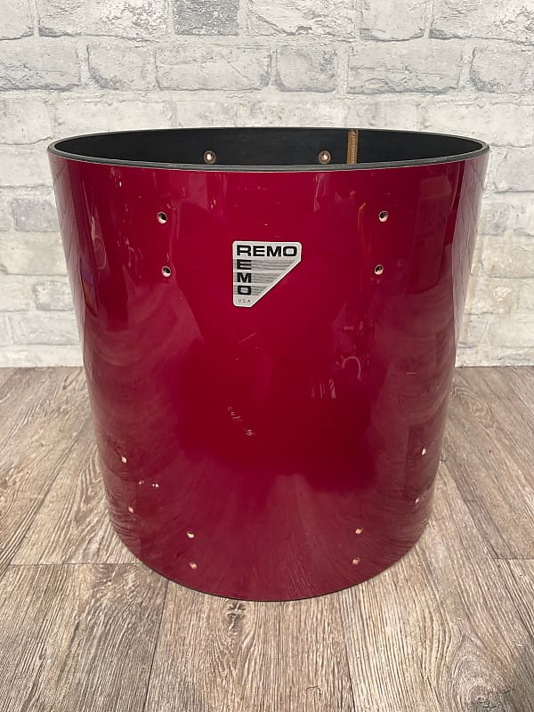 Remo Acousticon Tom Drum Shell 16”x16” Bare Wood Project / | Reverb