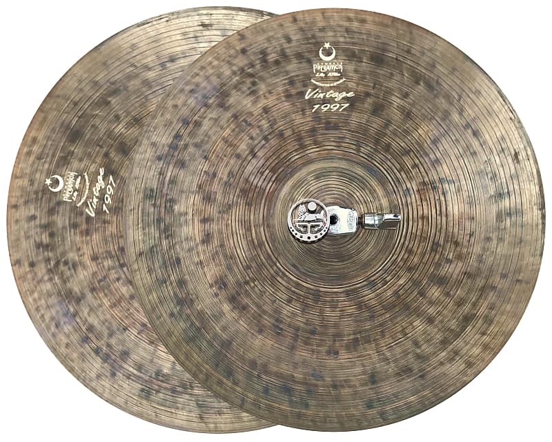 Pergamon Cymbals 12" Vintage 1997 Hi-Hat Heavy | Reverb