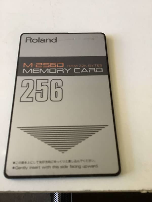 Roland M-256D 32 K Bytes Ram Card | Reverb