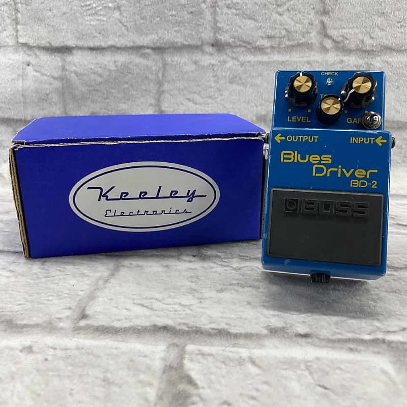 Used: Boss BD-2 Blues Driver Pedal (Keeley Mod Kit) | Reverb