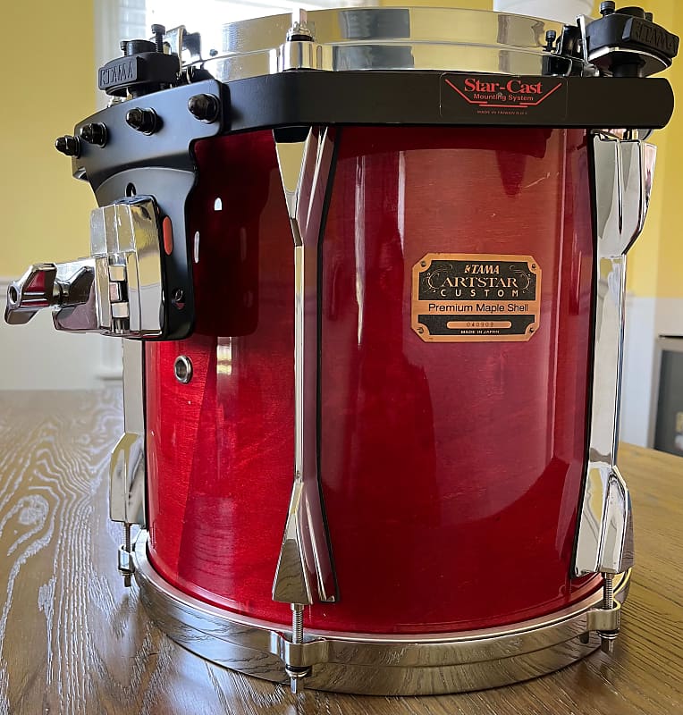 Tama Artstar Custom 13" Rack Tom Maple StarCast Japan Free | Reverb