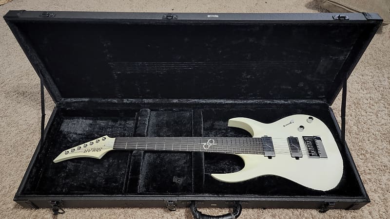 Solar Guitars A1.7 VINTER 2021 Satin White w/ Hardshell Case | Reverb