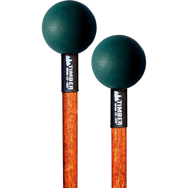 Timber Drum Company Rubber Mallets with Birch Handles Extra | Reverb