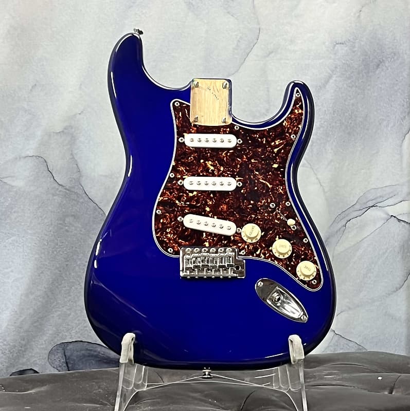 Squier Loaded Stratocaster Body Cobalt Blue | Reverb