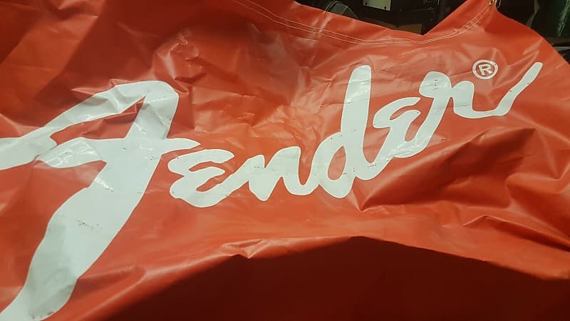 LARGE 70's FENDER GUITARS BANNER | Reverb