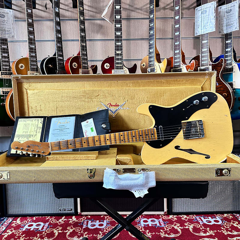 Fender Custom Shop Limited-edition Nocaster Thinline Relic | Reverb UK