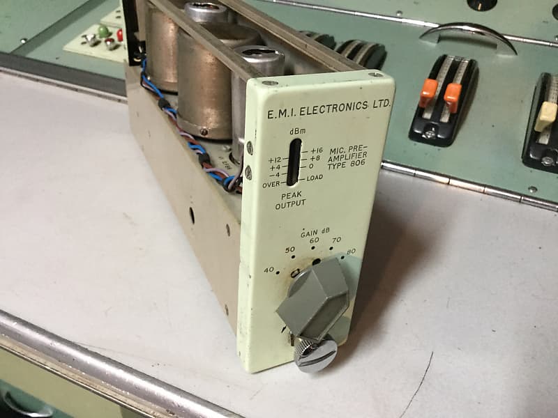 EMI TYPE 806 TUBE AMPLIFIER MICROPHONE ( redd 47) | Reverb