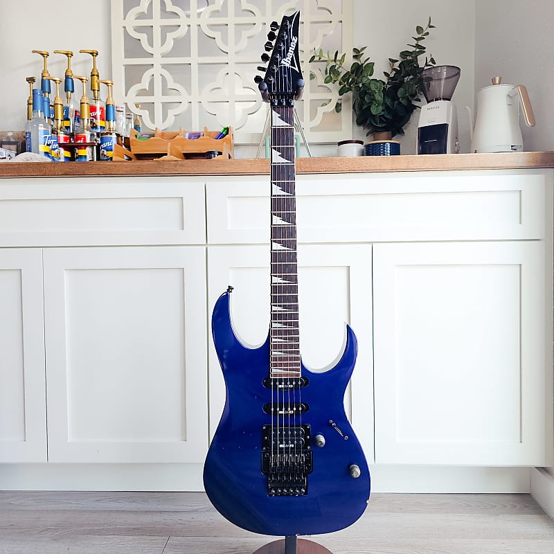 RARE! 1989 Ibanez RG760 in Jewel Blue, MIJ, Original EDGE | Reverb