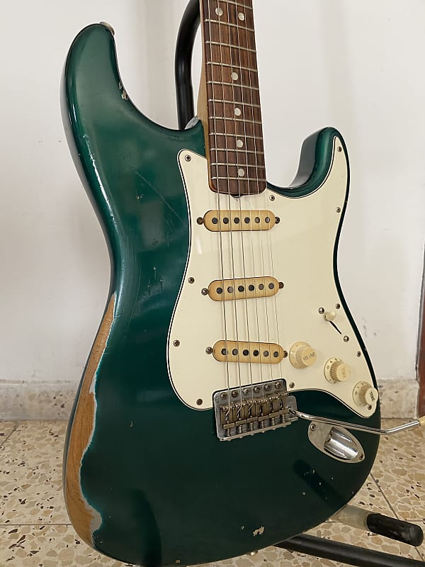 Fender Stratocaster 1970 - Sherwood Green - Hendrix Era RARE | Reverb