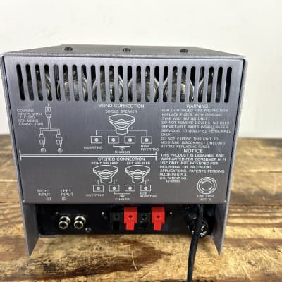 Carver M-400t Cube Magnetic Power Amplifier with original box | Reverb