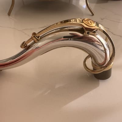 Yamaha V1 sterling silver tenor sax neck | Reverb