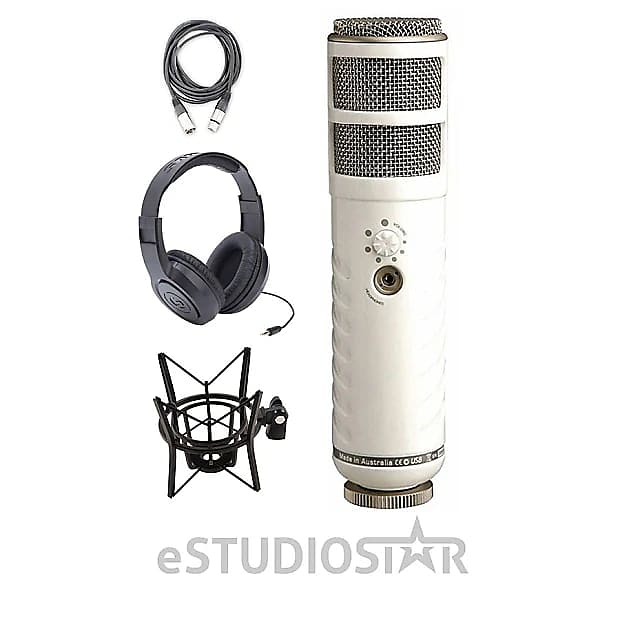 RODE Podcaster USB Dynamic Microphone w/ AxcessAbles Shock | Reverb
