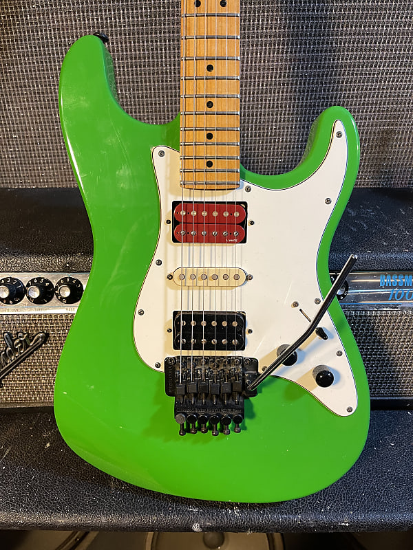 Tokai Custom Edition: Vai Green Meanie 1986 | Reverb
