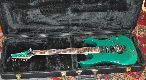 1993 Ibanez RG-770 { Emerald Green! } w/ New Road Runner Hard | Reverb