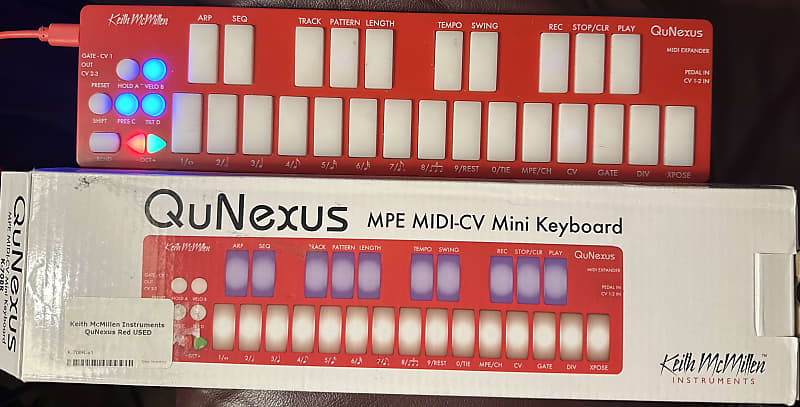 Keith McMillen Instruments QuNexus 25-Key MIDI Controller | Reverb