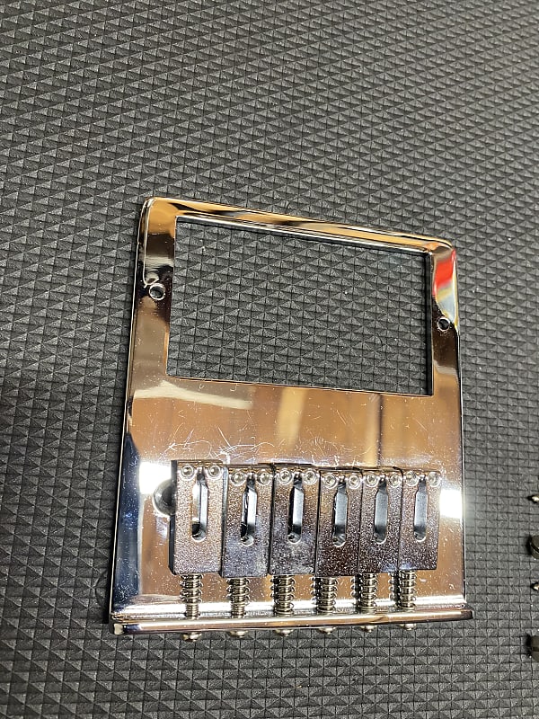 Gotoh Humbucker Telecaster 6-saddle Bridge - Chrome | Reverb