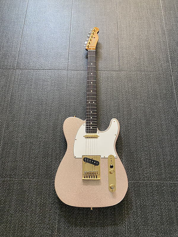 NAMM Fender Custom Shop Shell Pink Sparkle Telecaster 2019 | Reverb