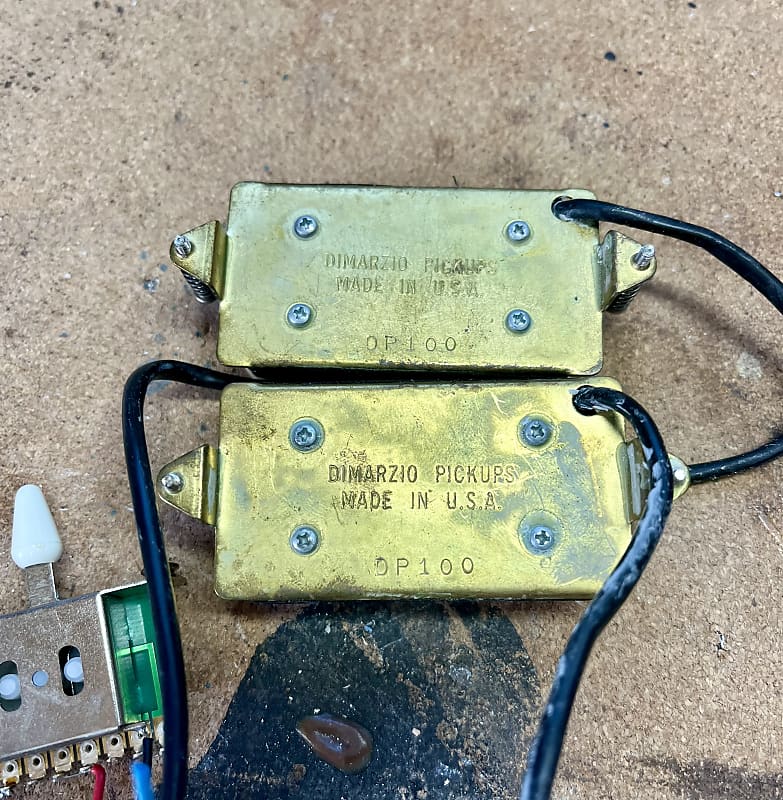 DiMarzio DP100 Super Distortion (1997 vintage) - White | Reverb