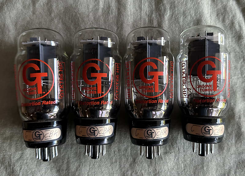 Groove Tubes GTKT-66 HP Matched Quad | Reverb