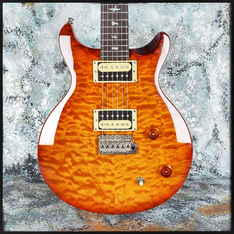 PRS SE Custom 22 Santana Model - Vintage Sunburst | Reverb UK