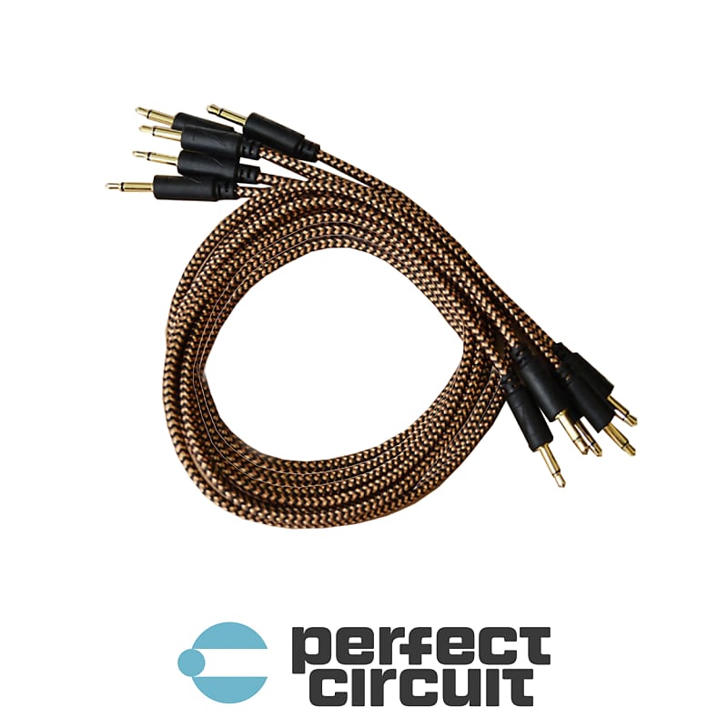 Instruo Braided Patch Cables - 60cm (5-Pack) | Reverb