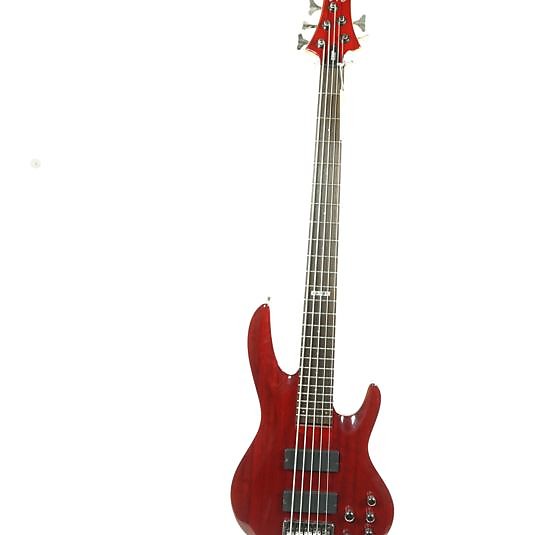 LTD B205 Bass Guitar Red | Reverb