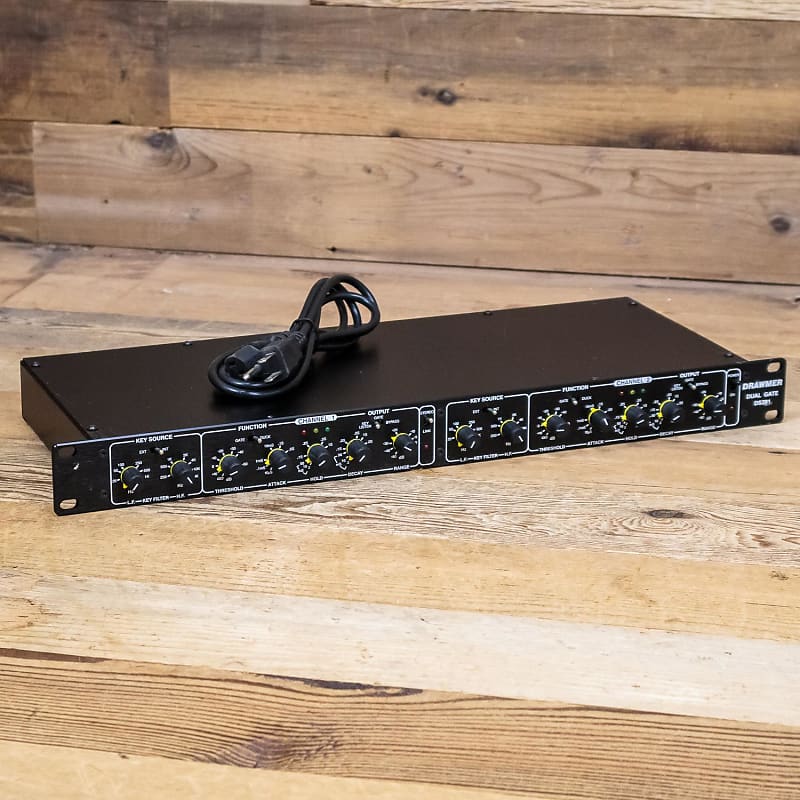 Drawmer DS-201 XLR 2-Channel Balanced Noise Gate | Reverb