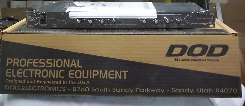 DOD SR-835 active crossover 90's grey | Reverb