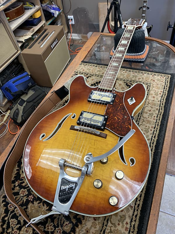 Harmony H671, H 671, H 71, H-71 1972 Sunburst | Reverb