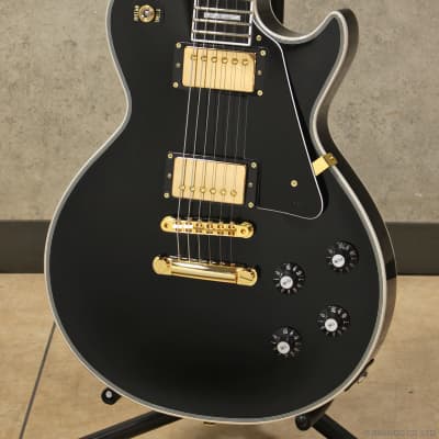 Edwards E-LP-CTM Black, LP Custom Style, MIJ Edwards Legacy | Reverb