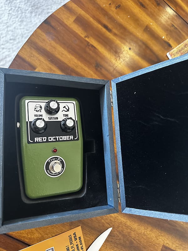 Tru-Fi Red October Fuzz Pedal | Reverb