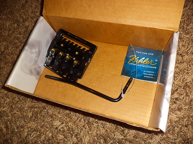 Kahler Tremolo System for Bass Black | Reverb