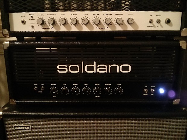 Soldano 100w Avenger 100 Watt tube amp head with upgraded SLO | Reverb