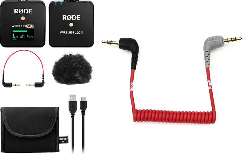 Rode Wireless GO II Single Channel Wireless Microphone System | Reverb