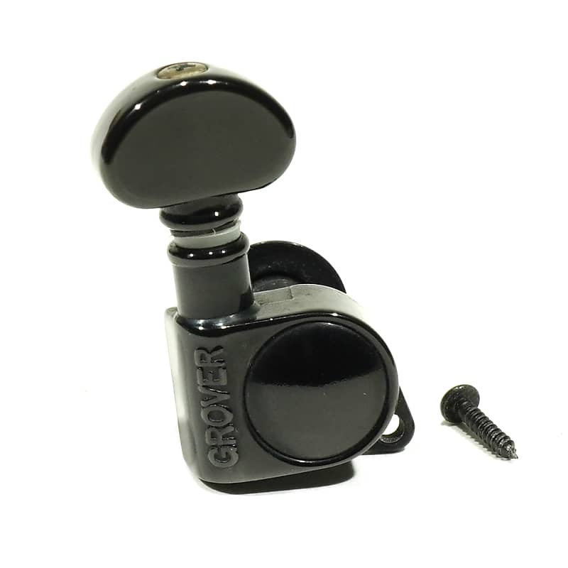 One Grover Tuner Tuning Head Black, 2004 ESP LTD Viper-400 - | Reverb