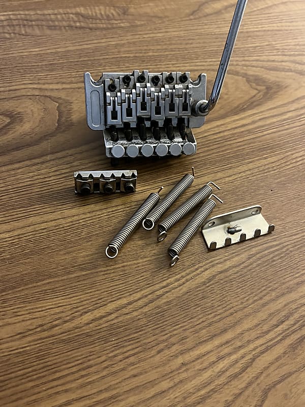 Floyd Rose Licensed Floyd Rose Bridge Chrome | Reverb