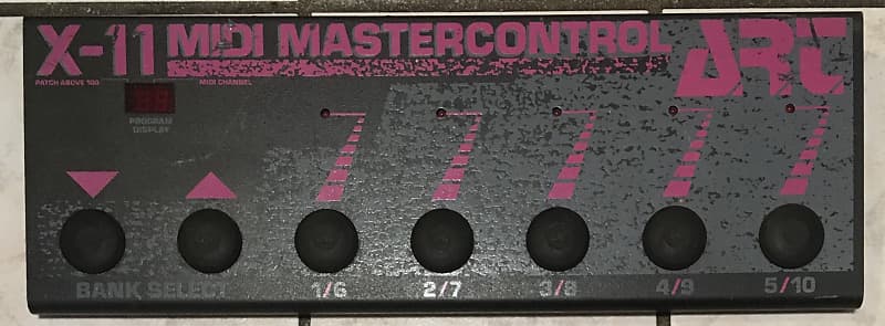 CLASSIC UTILITY PEDAL ~ ART X-11 MIDI MasterControl | Reverb