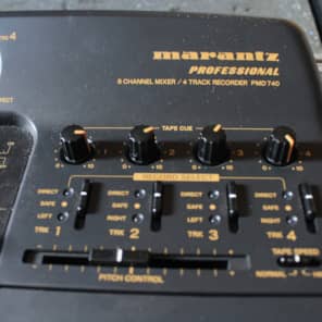 Marantz PMD740 4 Track Cassette Recorder/Mixer | Reverb Marantz PMD740 4 Track Cassette Recorder/Mixer | Reverb