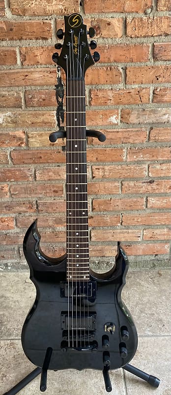 Samick MH (Metal Head) Electric Guitar - Mahogany | Reverb