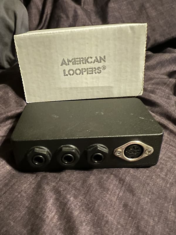 American Loopers 3 Way Junction Box plus MIDI thru | Reverb