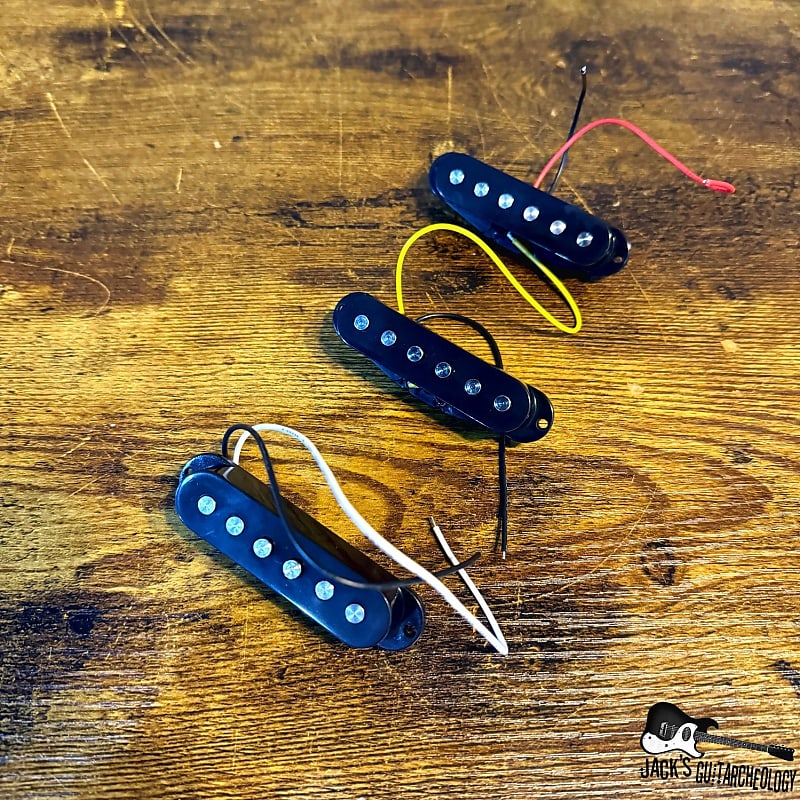 GFS Overwound S-Style Pickup Set (2020s - Black) | Reverb