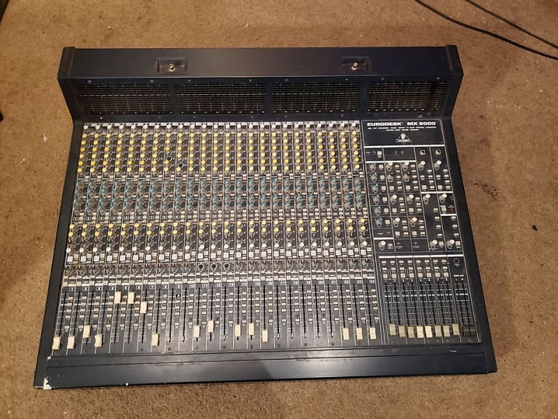 Behringer Eurodesk MX 9000 48 channel mixer 2000 - blue | Reverb