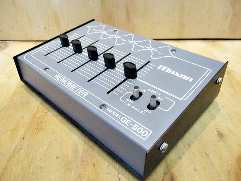 Super Rare Legendary Vintage EQ Maxon GE-500 | Reverb